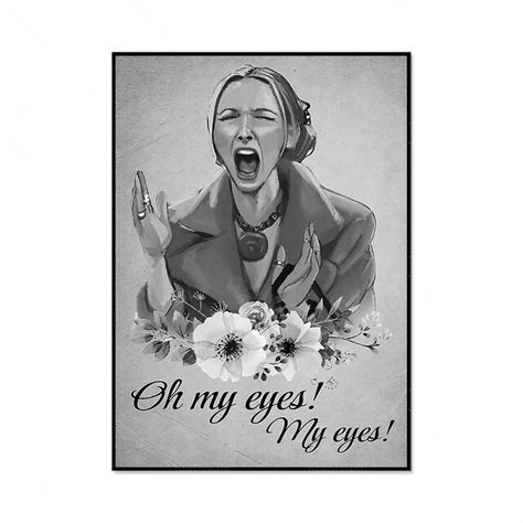Friends Canvas Oh My Eyes Poster Phoebe Buffay Friends Tv Show