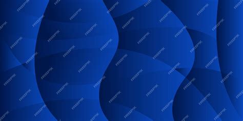Premium Vector Abstract Blue Curve Background Modern Blue Vector Background Geometric