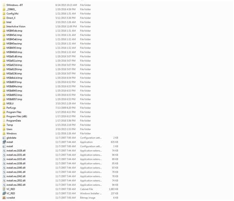 Cannot Delete Cofig Msi Or Msi Tmp Folders Tech Support Guy