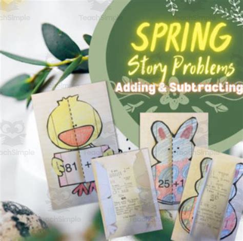 Addition And Subtraction Story Problems By Teach Simple