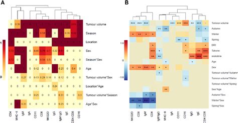 Heatmaps Of Importance Values And Model Slopes A Heatmap As A Visual