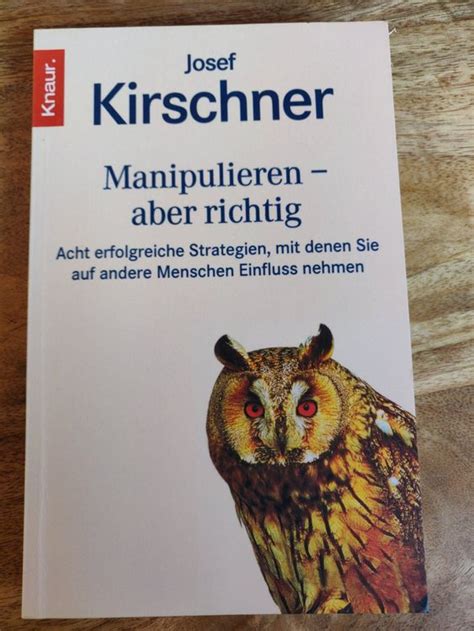 Josef Kirschner Manipulieren Aber Richtig Strategien Acheter Sur Ricardo