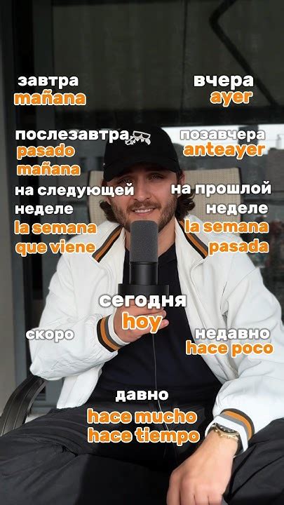 Временные наречия в испанском языке испанский испанскийонлайн