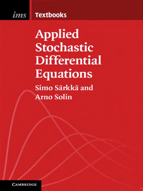 Institute Of Mathematical Statistics Textbooks V 10 Saarkk Simo