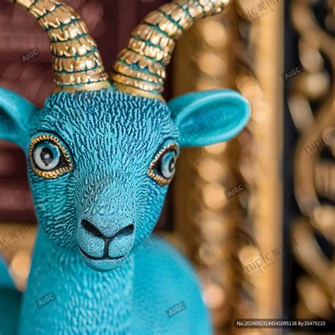Ai创作图羊首纹饰特写 浮雕羊首 圆明园生肖龙首 羊首堆塑 圆明园生肖马首 羊首画像 彩绘陶绵羊 羊头陶塑 金羊十二生肖 鎏金羊 十二生肖金羊 羊首雕塑 泥塑生肖羊 羊头工艺品 中国元素羊
