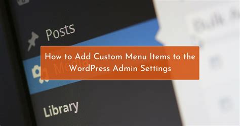 How To Add A Custom Menu To The Wordpress Admin Bar Dlx Plugins