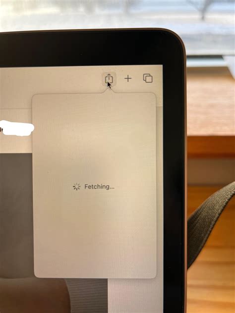 Trying To Bookmark Page But Stuck At Fetching R MacOS