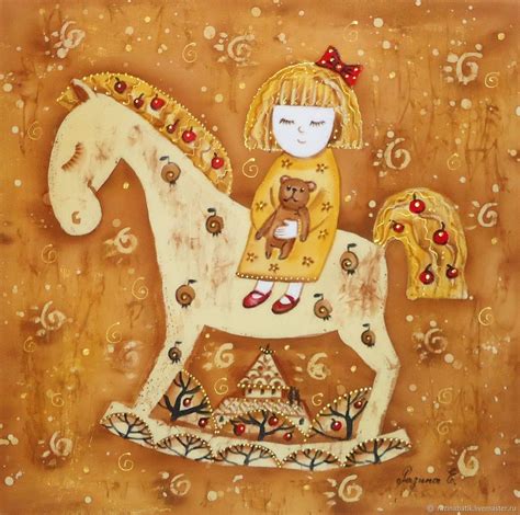 Картины Картина с девочкой Возвращение в детство в интернет магазине на Ярмарке Мастеров