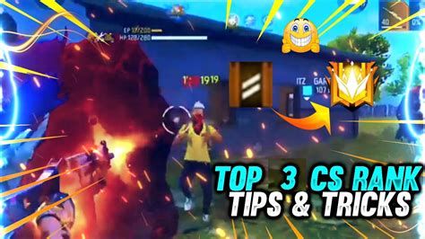 TOP 3 TIPS TRICK TO PUSH CS RANK Gaming A786 GA786 YouTube