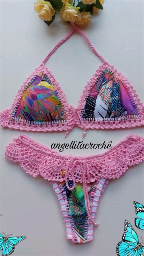 Biquíni Croche Artesanal Feito Com Amor E Carinho Biquini De Croche