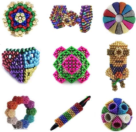 Magnetic Balls Cube Fidget Toys Rare Earth Magnet Office Desk Toy Games
