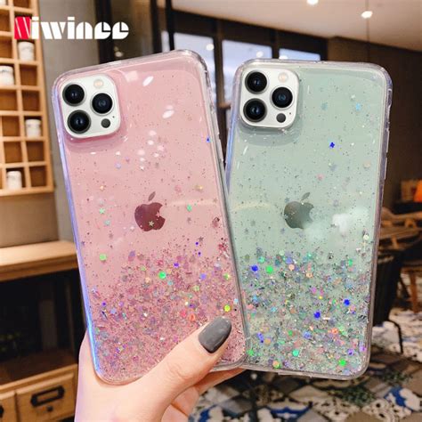 สำหรับ Oppo Reno 12 Pro 5g เคสเคสซิลิโคนโปร่งใสเลื่อมส่องแสงเป็นประกาย