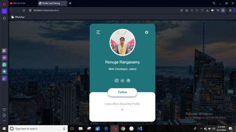 Renuga Rangasamy On Linkedin Webdevelopment Html Css Frontend