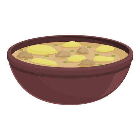 Premium Vector Street Soup Icon Cartoon Vector Dish Food Hot Cuisine