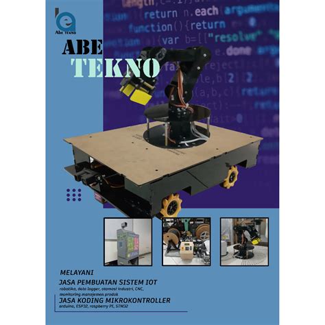 Jual Jasa Pembuatan Project Program Konsultasi Projek Tugas Akhir Elektro Mekatronika Robotik