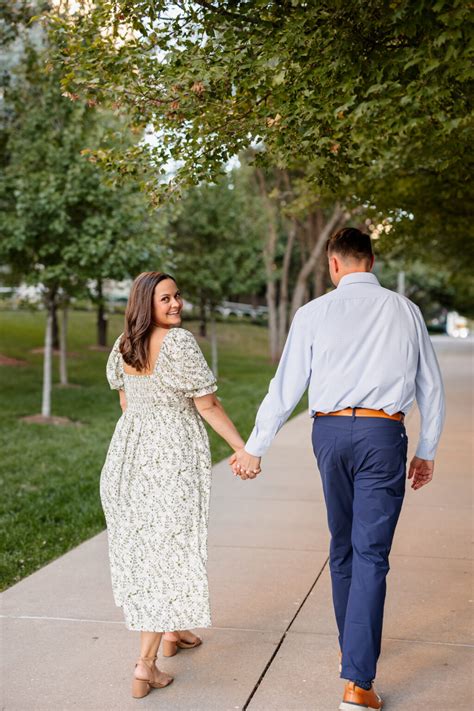Hannah And Hunter Downtown Oklahoma City Engagement Session