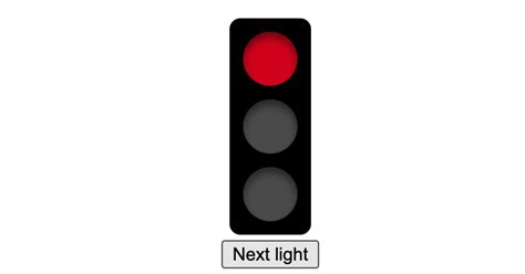 React Trafficlight Examples CodeSandbox