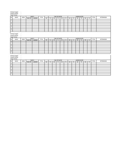 Form Data Penerbangan Pdf