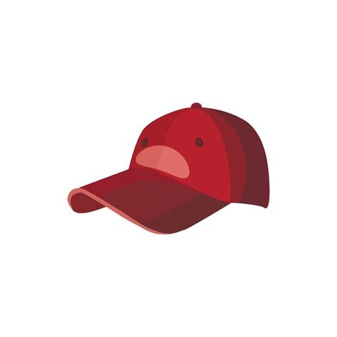 Red Baseball Hat Icon Cartoon Style 14629290 Vector Art At Vecteezy
