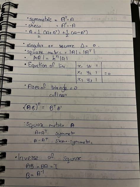 Some Random Formulas For Maths Class 12th R Cbse