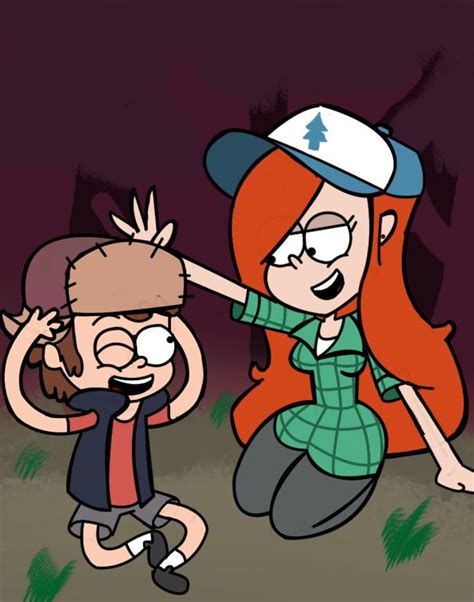 Wendy And Dipper By Moke On Deviantart