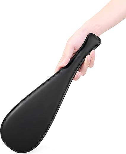 Leather Spanking Paddle Round Sexual Spanking Paddle For