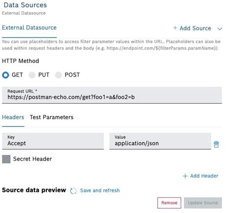 Bosch Iot Insights Device Id Query Template Parameter And New Data Source