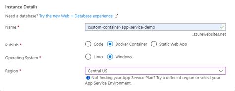 Quickstart Run A Custom Container On App Service Azure App Service