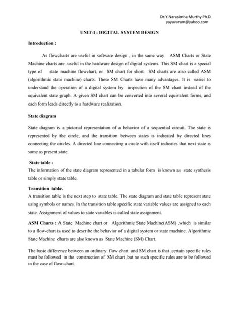 Finite State Machines