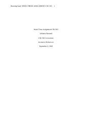 Crj 303 Week Three Assignment Docx Running Head WEEK THREE