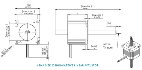 Nema 23 Linear Actuators — Dings Motion Usa