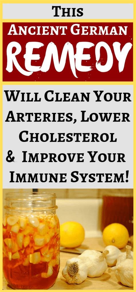 With This Secret Remedy Clean Your Arteries Lower Cholesterol And