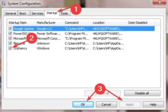How To Disable Startup Programs In Windows 7