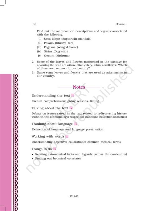 Ncert Book For Class 11 English Chapter 3 Discovering Tut