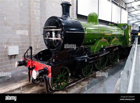 Gnr Small Boiler Class C1 Steam Locomotive At The National Railway