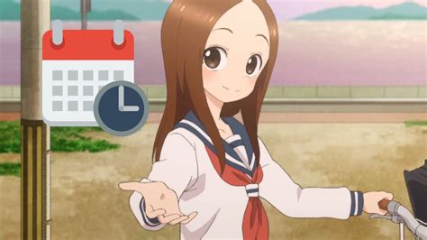 Karakai Jouzu no Takagi san Horario y dónde ver el episodio 10 de la