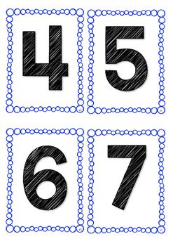 Numeric 0 9 ZECLTN10 Transparent Numbers 0 9 Kookaburra