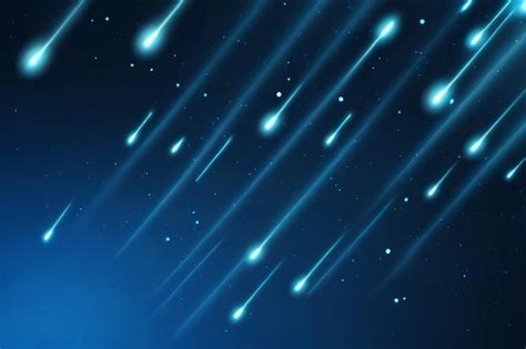 Premium AI Image Abstract Light Digital Background Neon Light Particles Meteor Rain With