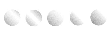 Premium Vector Circles Noise Texture Dotwork Grain Pointillism