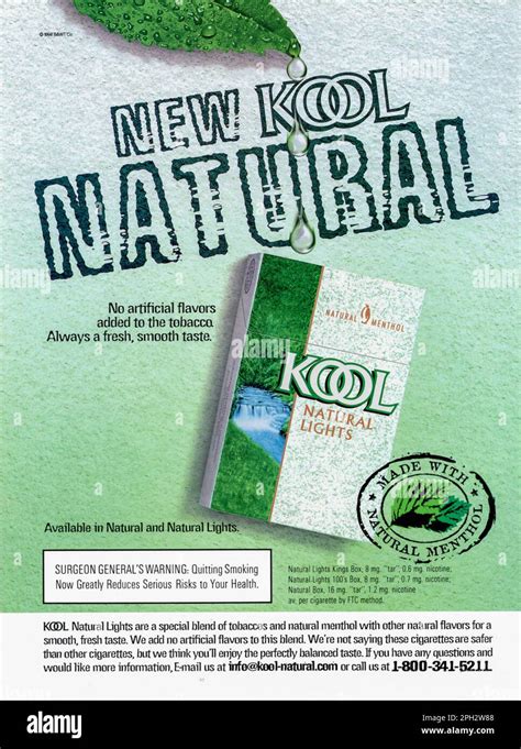 Kool Menthol Cigarettes