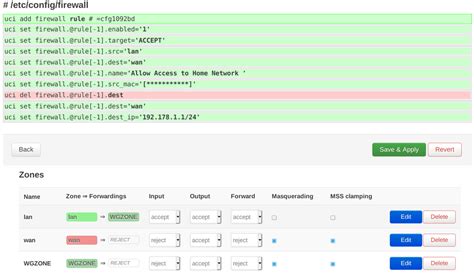 Use Of Wireguard For Internet Connections But Not For Private IPs Network And Wireless