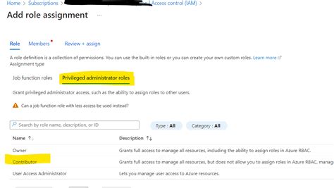 Contribute Role Assignment Is Missing Under Iam Microsoft Qanda