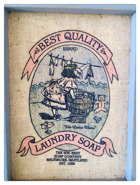 Ivory Laundry Soap Advertisement Fabric Wall Decor Etsy