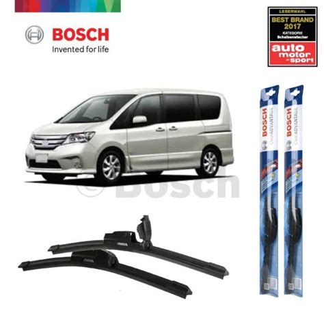 Jual Wiper Mobil Frameless Nissan Serena C Bosch Clear Advantage Di Seller Tombstone