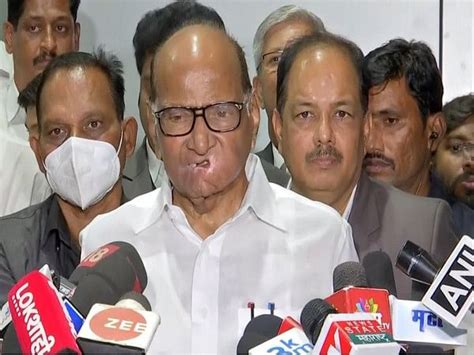 Sharad Pawar Plans To Meet Pm Modi Amit Shah Over Misuse Of Power By