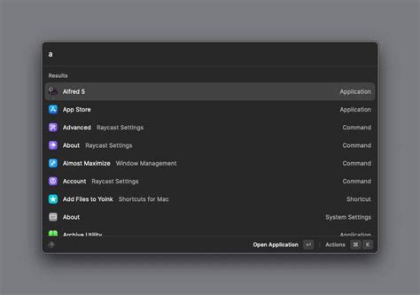 app star of the week raycast finds everything faster