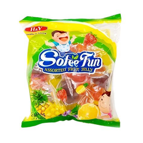 Handy Sofee Fun Assorted Fruit Jelly 600g
