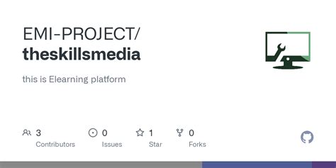 Github Emi Projecttheskillsmedia This Is Elearning Platform