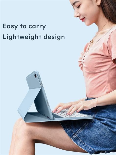 Henghui Funda Para Teclado Galaxy Tab S6 Lite De 104 Pulgadas 20222020