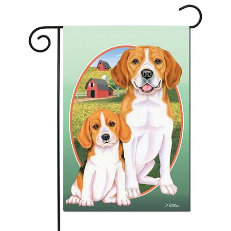 Beagle Flag Country Life Garden